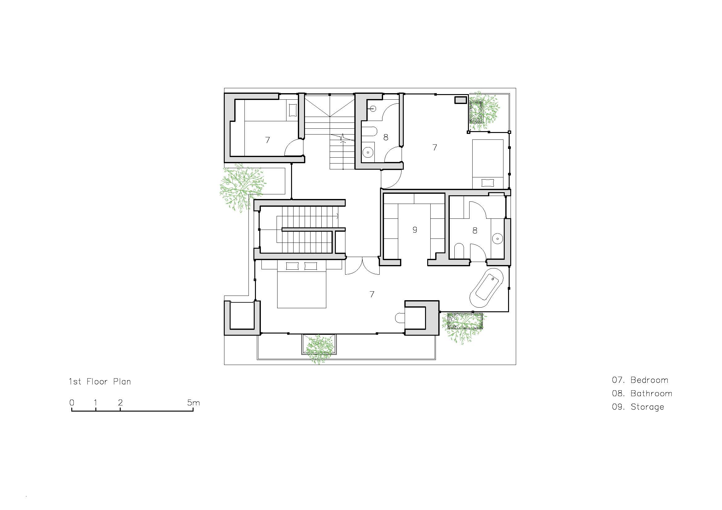 Stacked Planters House | VTN3